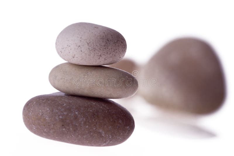 Stapel stenen stock foto. Image of piramide, japan, oosters - 7634978