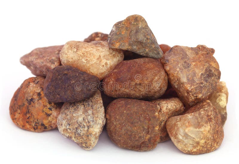 Stapel Van Stenen Op Wit Worden Geïsoleerd Dat Stock Foto - Image of ...