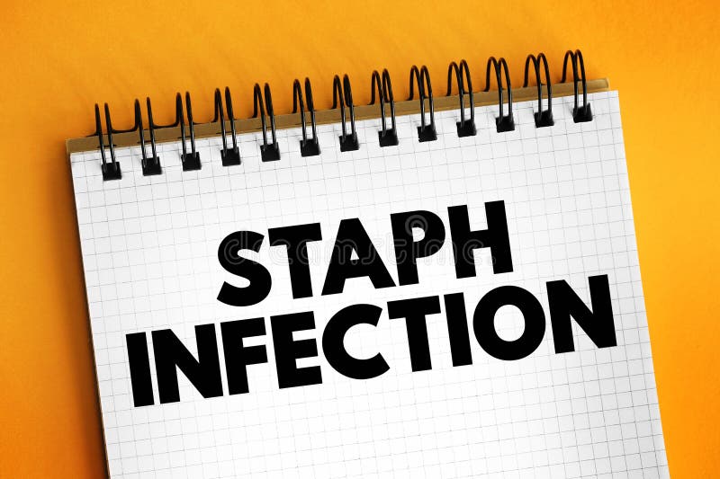 Staph Infection - are Caused by Staphylococcus Bacteria, Medical Text ...