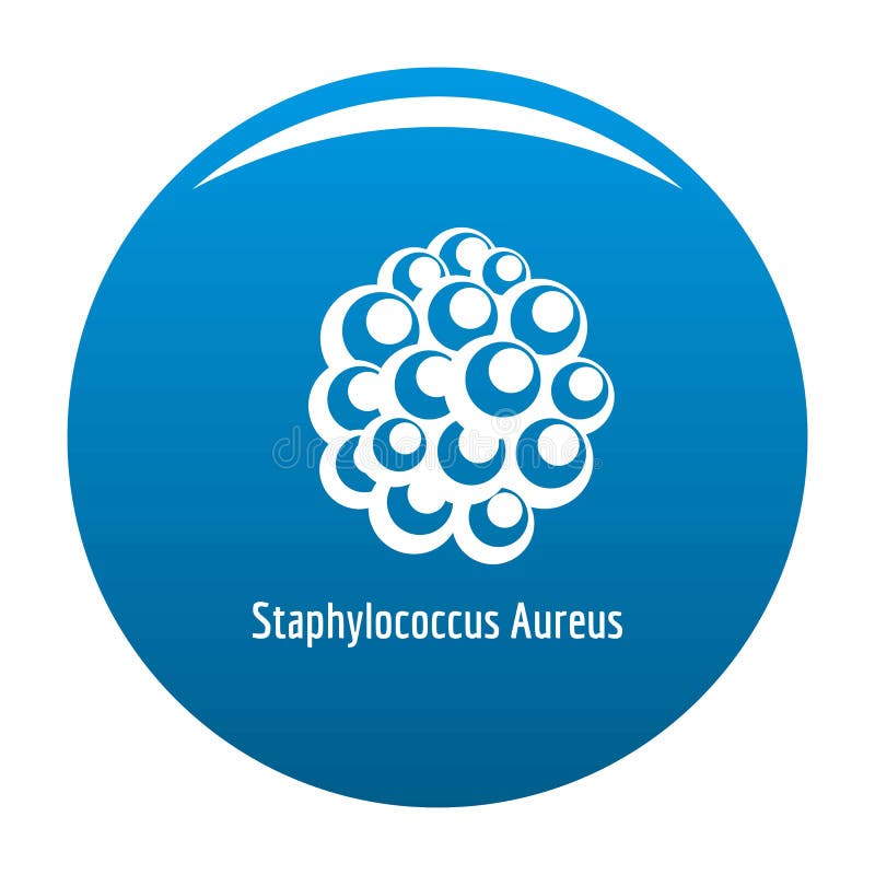 Staphylococcus Aureus Icon, Cartoon Style. Stock Vector - Illustration ...