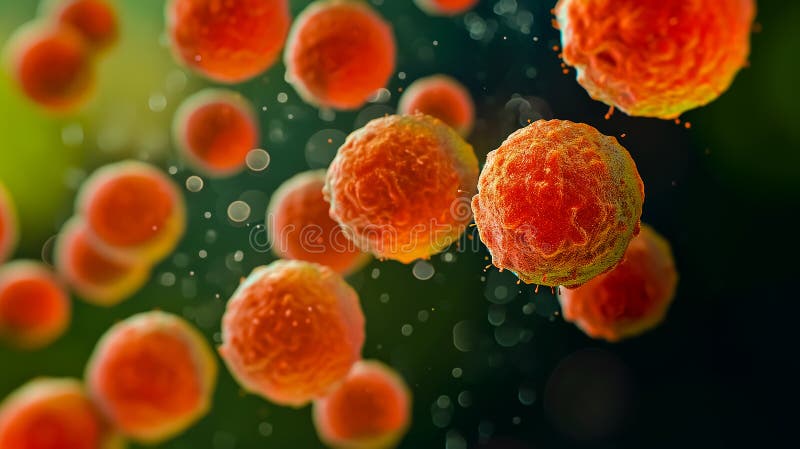 Staphylococcus (staph) is a Group of Bacteria Under the Microscope. 3d ...