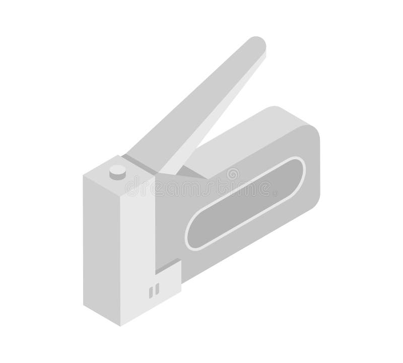 Staple Gun Icon stock vector. Illustration of concept - 239785478