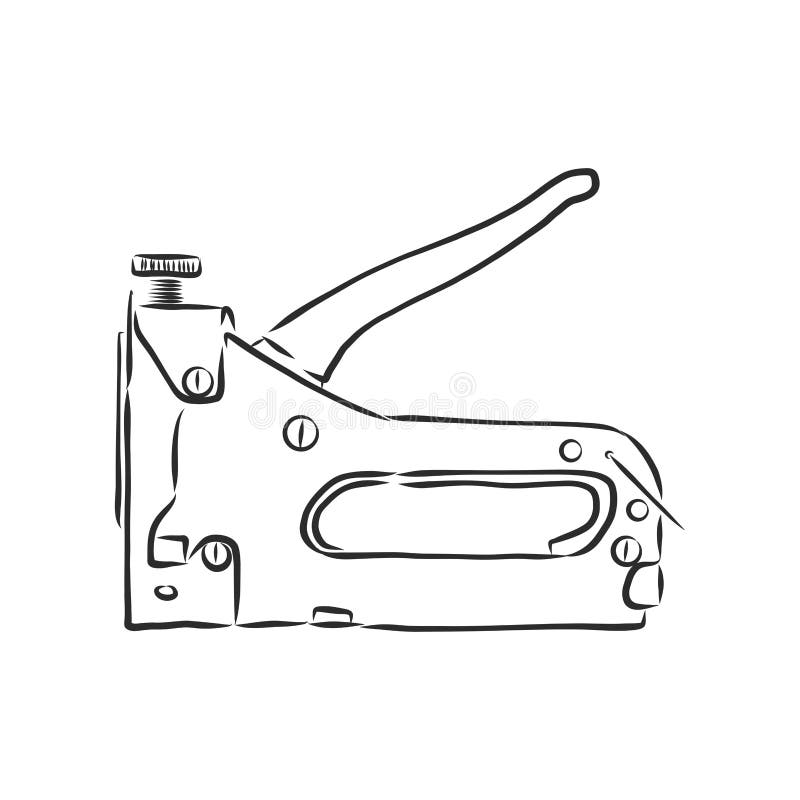 Stapler Gun Stock Illustrations – 851 Stapler Gun Stock Illustrations ...