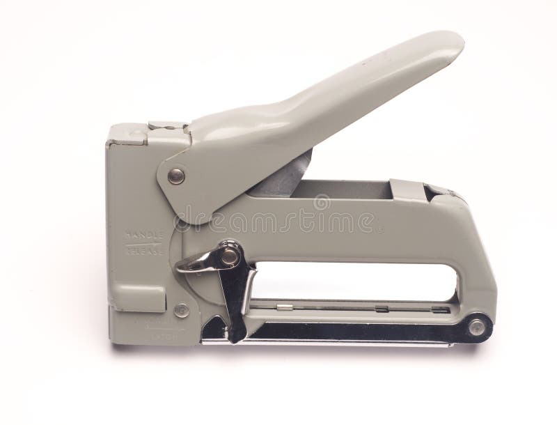 Staple gun heavy duty tool stock photo. Image of metal - 11141066