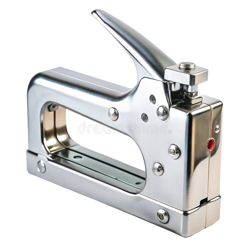 Staple Gun Isolated on Transparent Background Stock Illustration ...