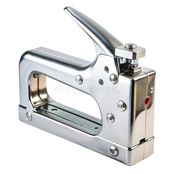 Staple Gun Isolated on Transparent Background Stock Illustration ...