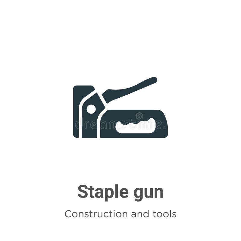 Staple Gun. Construction Stapler Vector Sketch Illustration Stock ...