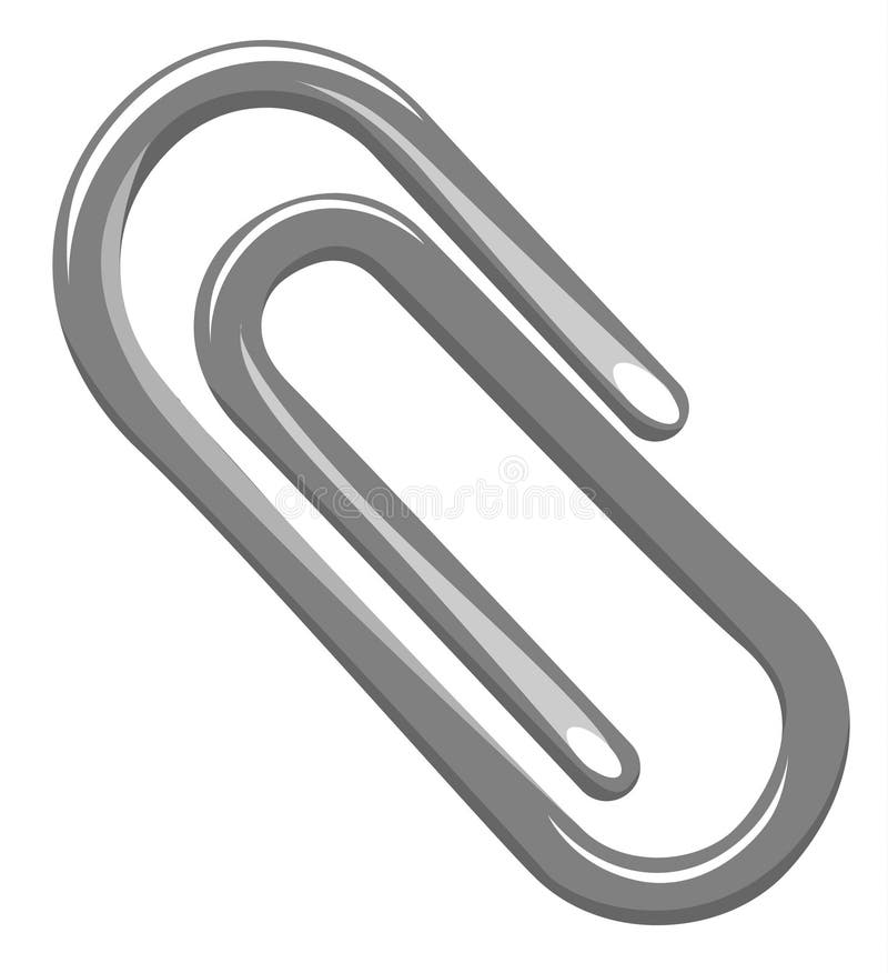 Staple Wire on White Background Stock Vector - Illustration of item ...