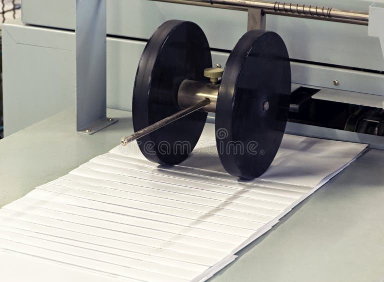 Staple Machine at the Printing Press Office Stock Photo - Image of ...