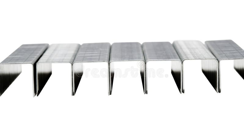 Staple pins stock photo. Image of metal, unity, connection - 28781386