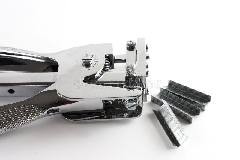 Stapler stock image. Image of design, table, work, object - 292485