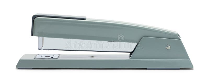 Stapler Grey Side stock photo. Image of tool, grey, office - 100147694