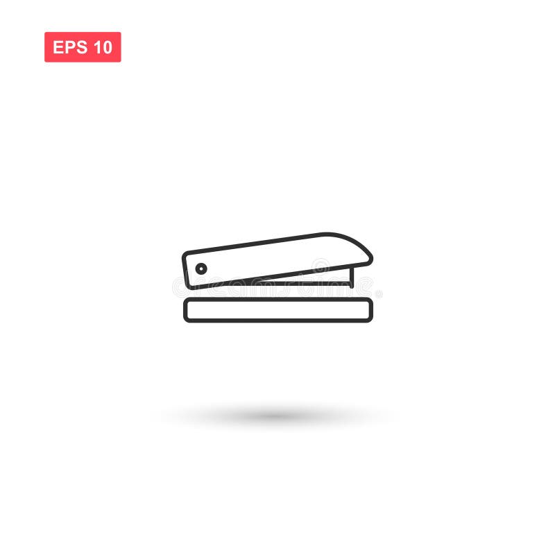 Stapler Icon Vector Design Isolated Stock Vector - Illustration of ...