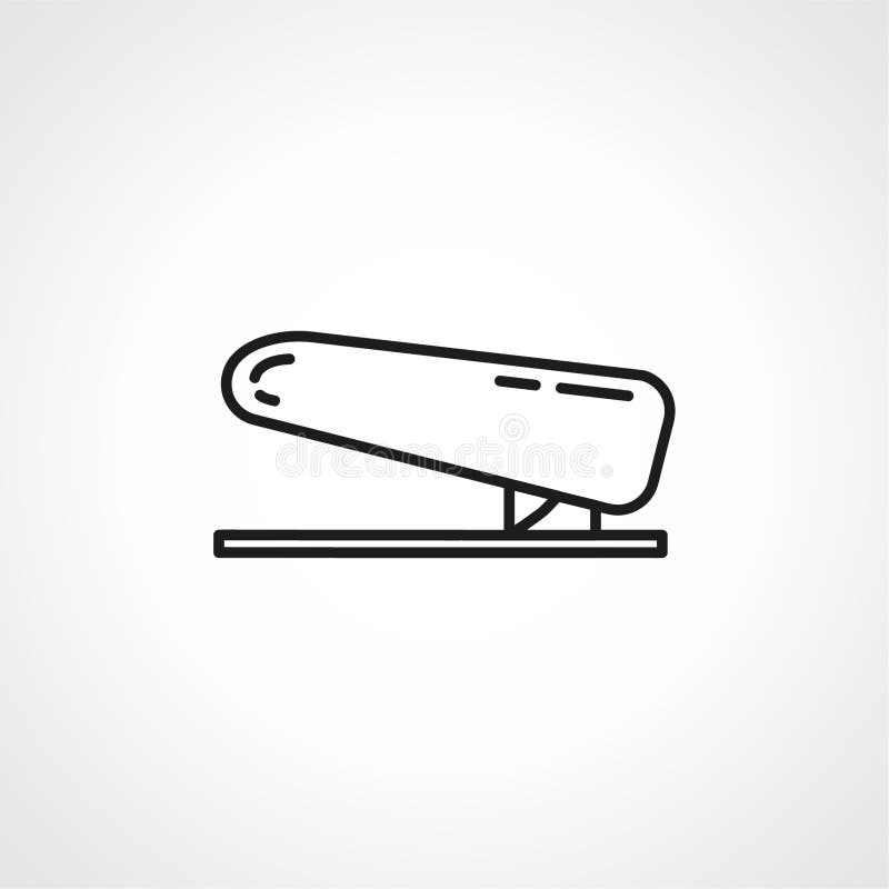 Stapler Line Icon. Stapler Icon Stock Vector - Illustration of machine ...