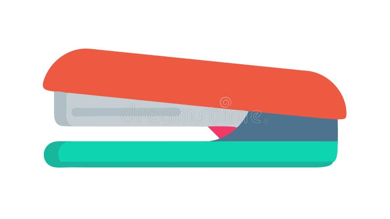 Stapler Office Tool Outline Icon, Paperwork and Binding Symbol, Vector ...