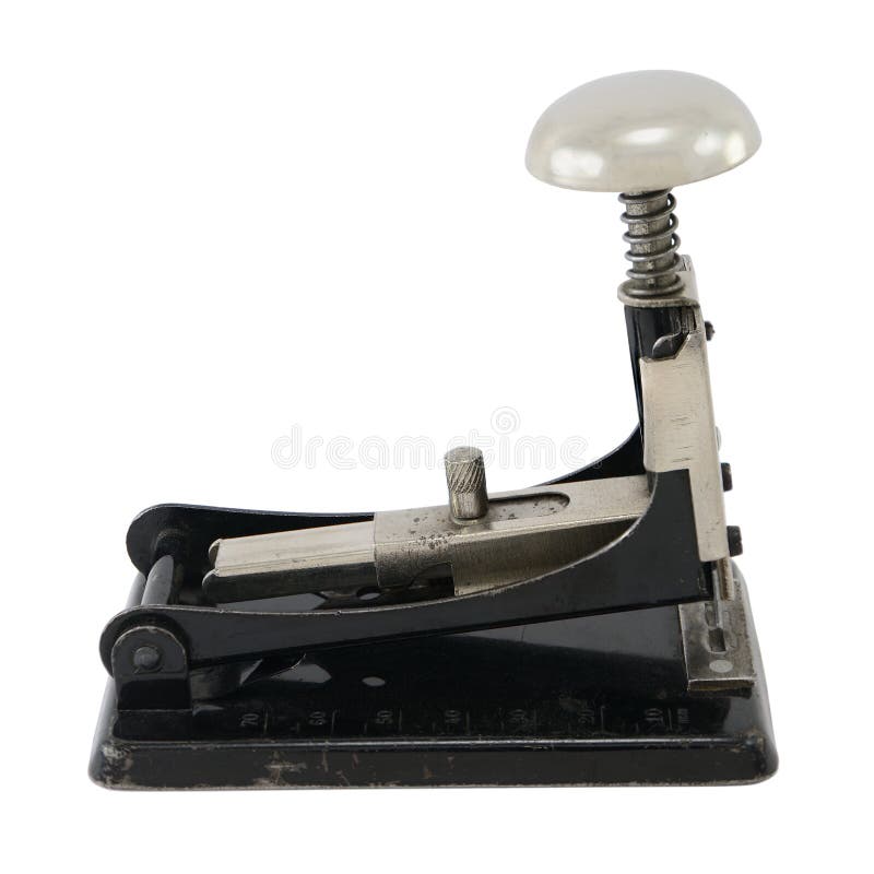 Antique stapler stock image. Image of equipment, supplies - 10454439