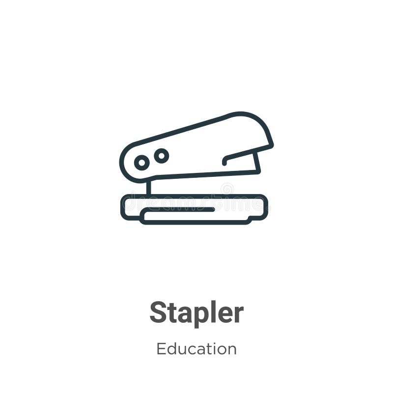 Stapler Outline Stock Illustrations – 2,609 Stapler Outline Stock ...