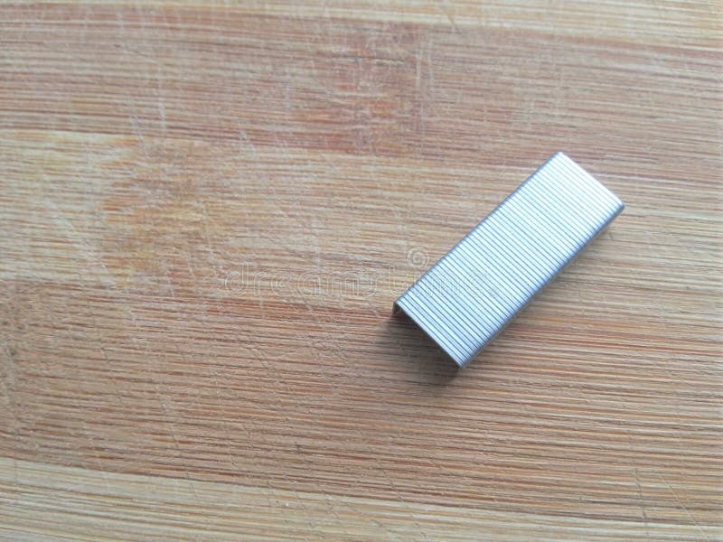 Stapler pin stock photo. Image of department, fastener - 69664248
