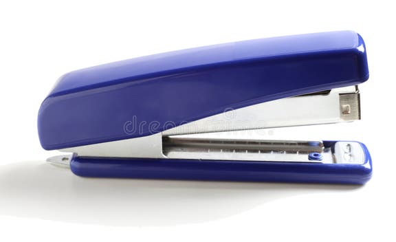 Stapler Side View with Soft Shadow Stock Photo - Image of horizontal ...
