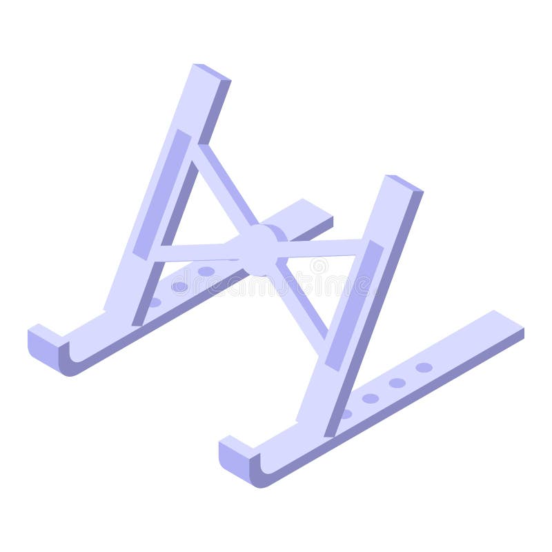 Stapler Stand Icon Isometric Vector. Laptop Desk Stock Vector ...