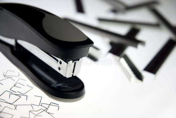 Stapler with staples stock image. Image of objects, horizontal - 11056955