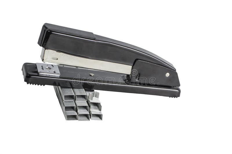 A Stack Of Staples Stock Photo Image Of Pattern Attach