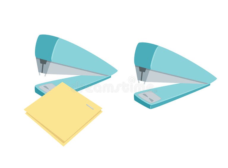Stapler Sheets Stock Illustrations – 75 Stapler Sheets Stock ...