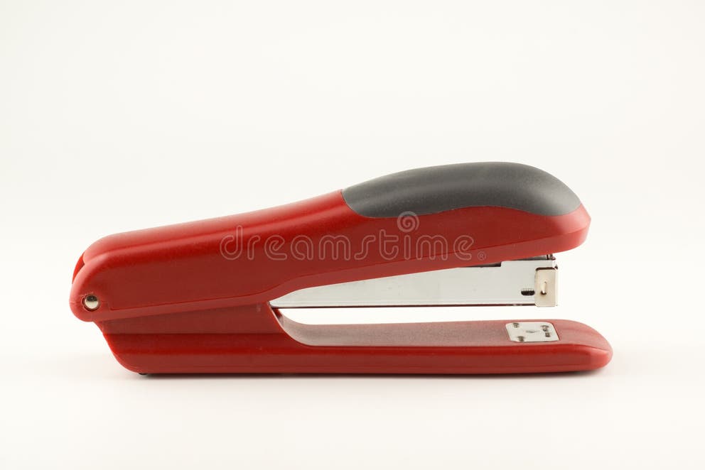Stapler for Stapling Papers on a Table Stock Image - Image of paperwork ...