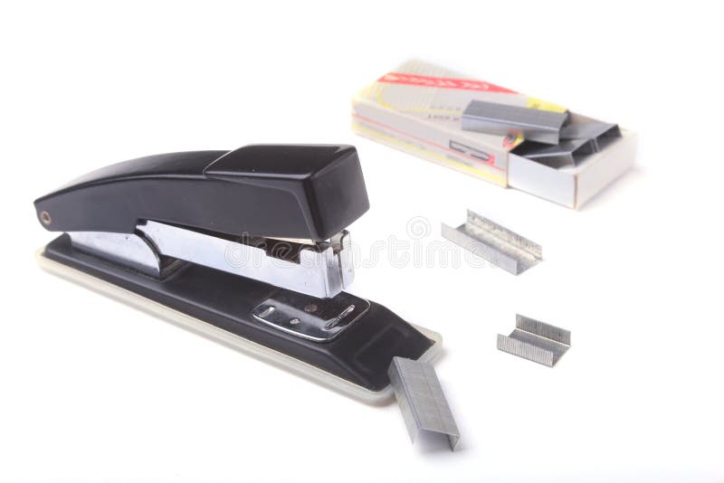 The Stapler is Used in the Office To Manually Connect Paper. Stock ... The Stapler is Used in the Office To Manually Connect Paper. Stock ...