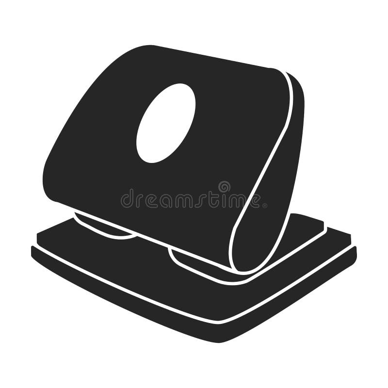Black Stapler Isolated White Stock Illustrations – 881 Black Stapler ...
