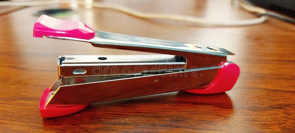 Stapler is Very Useful Objects for Office Needs Stock Photo - Image of ...