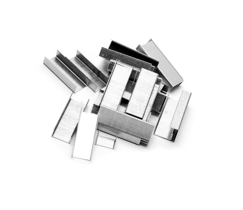 Staples stock image. Image of steel, metal, staples, accessory - 15018239