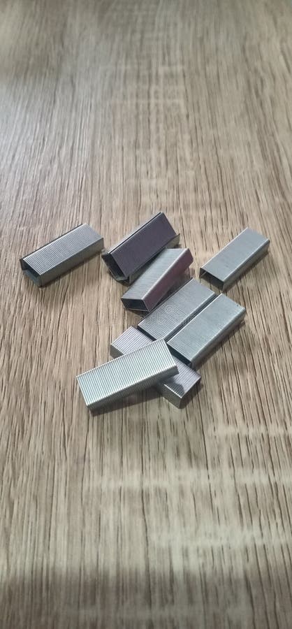 Staples that Can Be Used Staple Paper Stock Image - Image of used ...