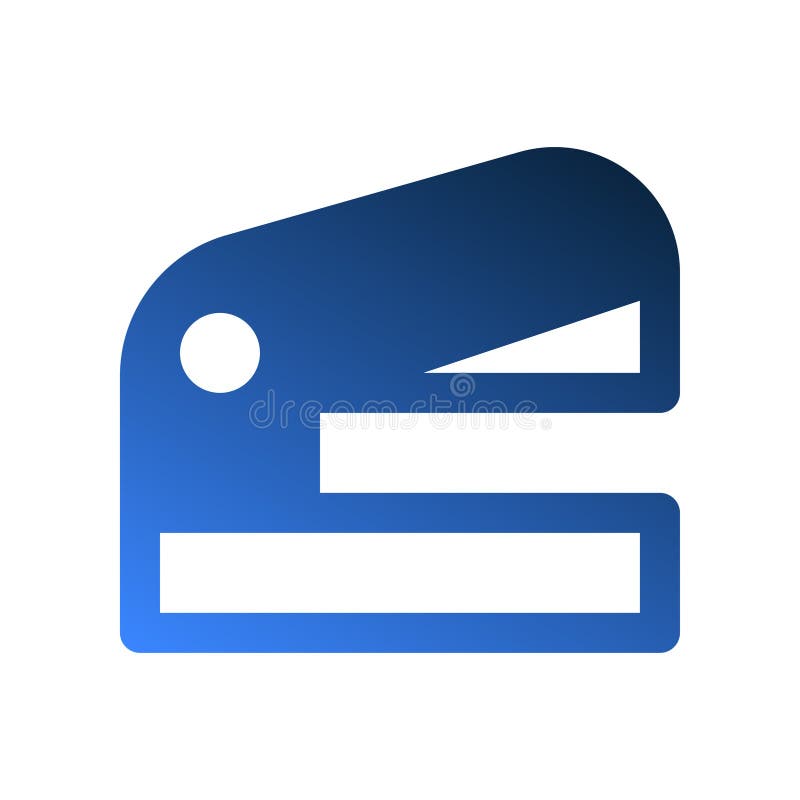 Staples Gradient Fill Icons. Office Symbol with a Simple and Easy To ...