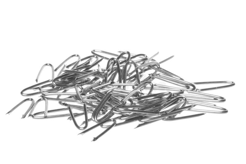 Staple needles stock image. Image of closeup, tangle - 18709647