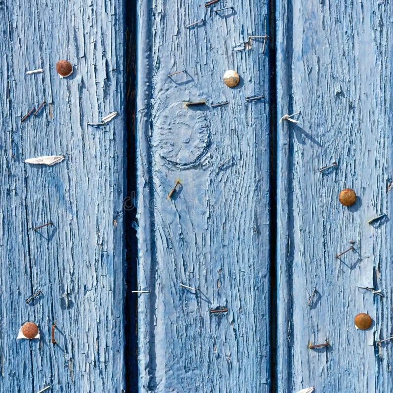 Staples on an Old Wooden Wall Stock Image - Image of textured, closeup ...