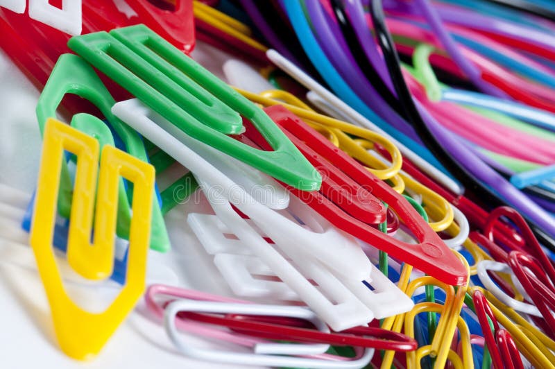 Staples for school colored stock image. Image of decorative - 16553117