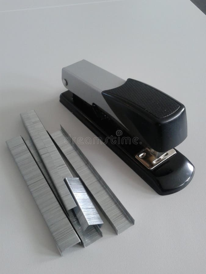 Staples and stapler stock photo. Image of hardware, tool - 42707728