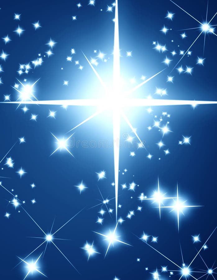 Bright star stock illustration. Illustration of starlight - 3686047
