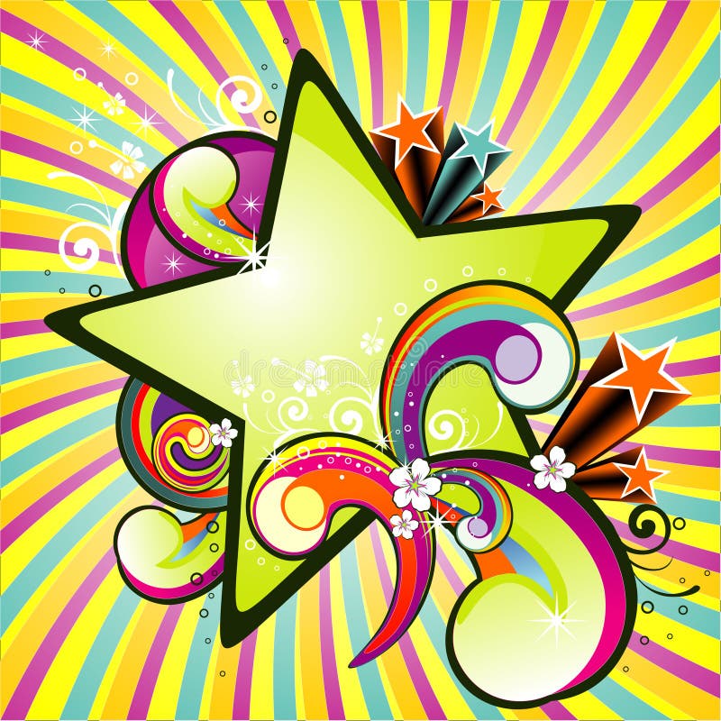 Star Abstract abstract stock vector. Illustration of modern - 5772547