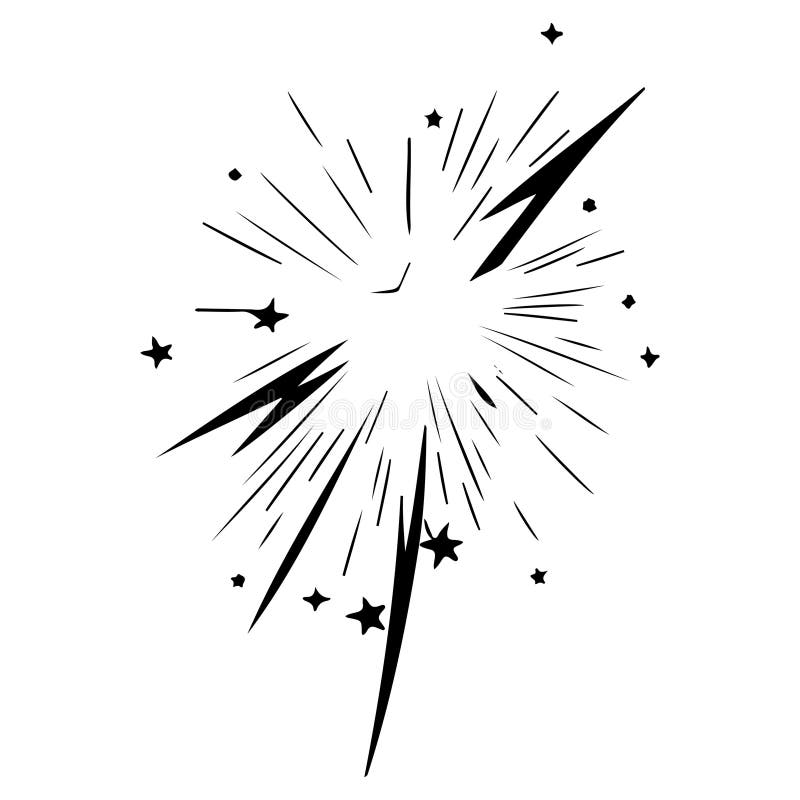Star Abstract Cosmos Space Abstract Illustration Sketch Draw Stock ...