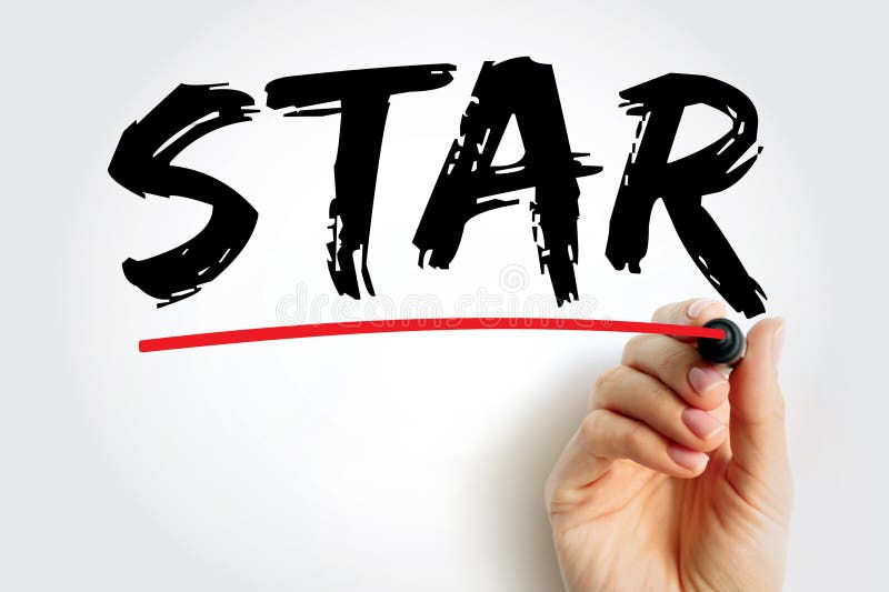 STAR Acronym (Situation, Task, Action, Result) Format is a Technique ...