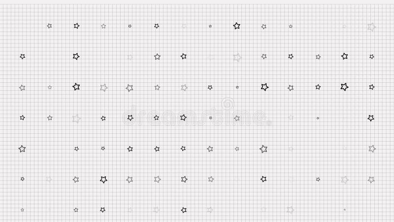 Star Animation Loop. Seamless Pattern Background. Small Stars Slowly ...