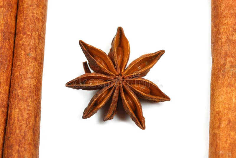 Star anise isolated stock photo. Image of fragrance, organic - 22829424