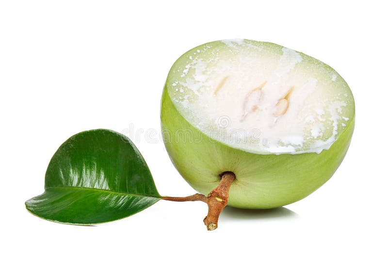 Star Apple Isolated on the White Background Stock Image - Image of ...