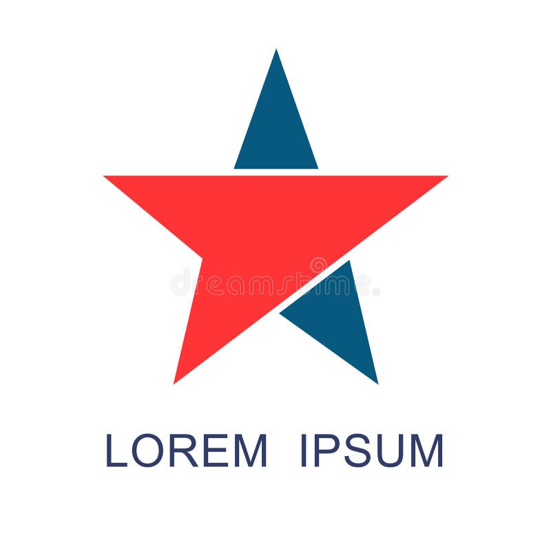 Star Arrow Direction Abstract Logo Stock Vector - Illustration of ...