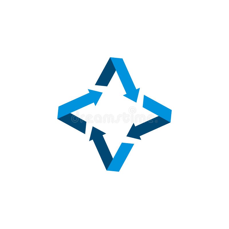 Star Arrow Logo Template Illustration Design. Vector EPS 10 Stock ...