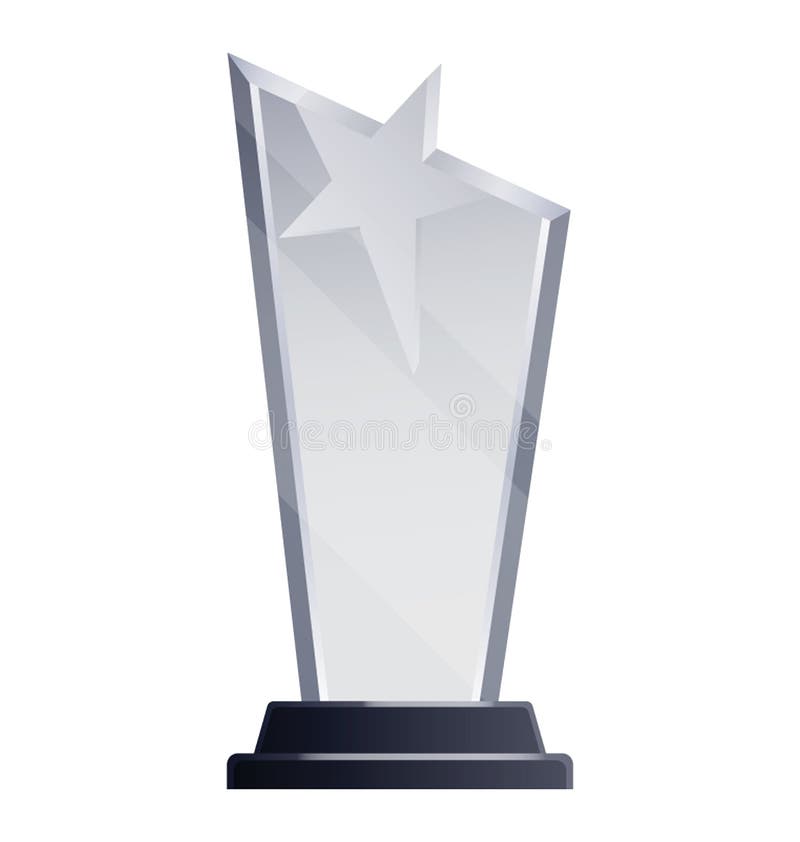 Star Award Trophy stock illustration. Illustration of award - 151195914