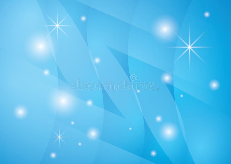 Star Background with Blue Abstractions - Vector Stock Vector ...