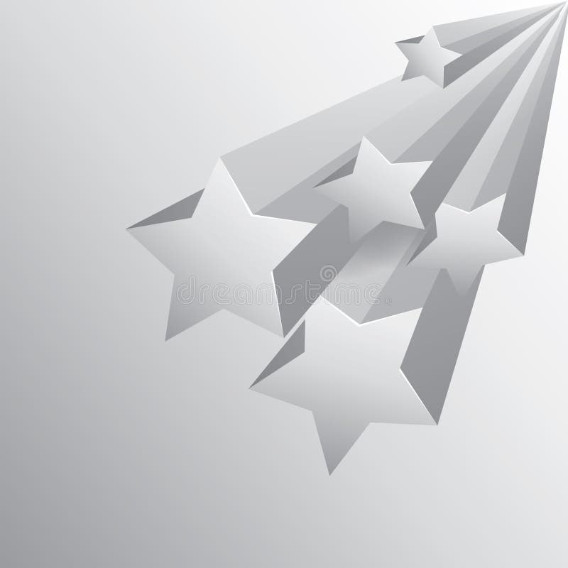 Star Background with Shadow Stock Vector - Illustration of frame ...